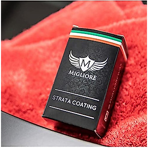 Migliore Strata Coating: High Gloss SiO2 PRO Ceramic Coating & Car Sealant │ 1-2 Years of Protection │ Apply After Car Wash Clay Bar Buffer Polisher │ Auto Marine Boat Motorcycle