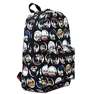 Inuyasha Anime Cartoon Characters All Over Print Laptop Backpack