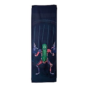 Calhoun Rick and Morty Door Banner (25" by 75") (Pickle Rick)