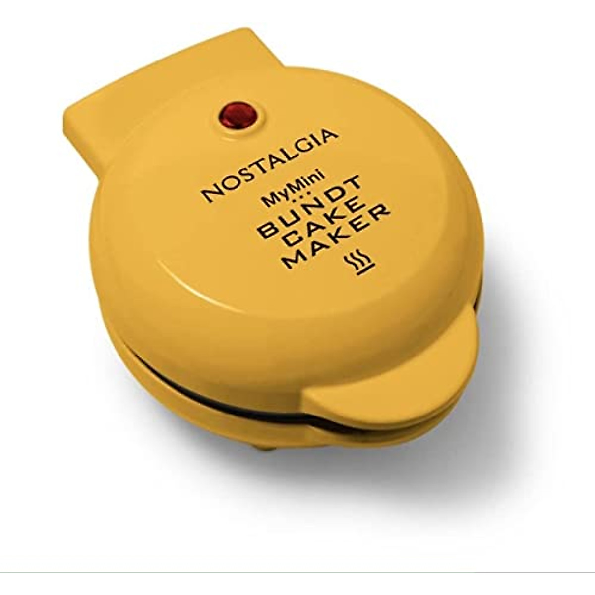 Nostalgia MyMini Lava & Bundt Cake Maker-mini breads, mini muffins, compact size (Gold)