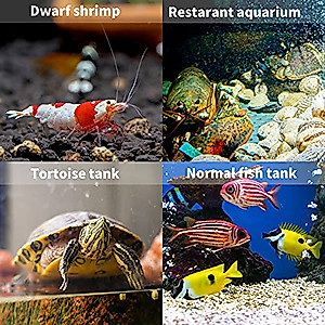 10 Pieces Small Aquarium Filter Bags with Zipper 3 x 8 Inch Fine Filter Media Bags 150 Micra Mesh Bags Reusable Fish Tank Charcoal Filter Bag for Activated Carbon Fresh or Saltwater Tanks