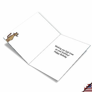 NobleWorks, Catnip Dispensary - Hysterical Birthday Greeting Card Greeting Card (8.5 x 11 Inch) - J9315BDG