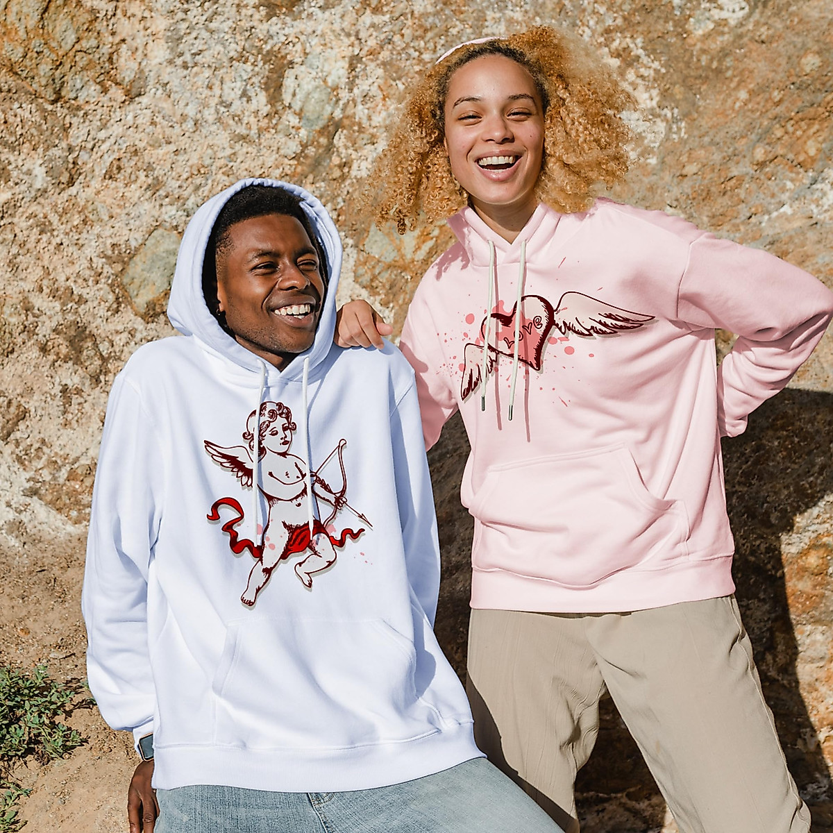 Dwujlioj Custom Hoodie Design Your Own for Men&Women,Personalized Hoodie Customized Sweatshirts Add Your Own Photo/Text,DIY Print Hooded Front & Back(Grey/Large)