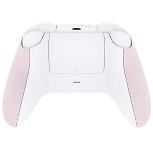 eXtremeRate Side Rails Grips Shell for Xbox Series X & S Controller, Cherry Blossoms Pink Custom Accessories Back Panels Faceplate for Xbox Core Wireless Controller [Controller NOT Included]