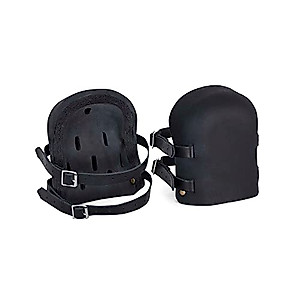 Sellstrom KneePro Roofers Protective Knee Pads with Heavy Duty Foam Padding - Black - Universal Adult Size - S96350