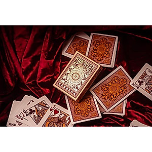 Bicycle Verbena Floral Premium Playing Cards, Gold Foil, 1 Deck