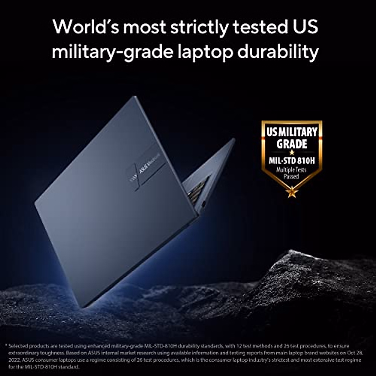 ASUS 2023 Vivobook 14 Laptop, 14” FHD (1920 x 1080) Display, Intel Core i5-1235U CPU, Intel Iris Xᵉ Graphics, 8GB RAM, 256GB SSD, Windows 11 Home, Quiet Blue, F1404ZA-AS51