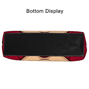 Fashionable women's handbag tote bag, Funny Cartoon Faceprinted shoulder bag is light and durable