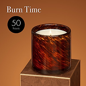 LAFCO New York 2024 Holiday Classic Candle, Spiced Pomander - 6.5 oz - 50-Hour Burn Time - Reusable, Hand Blown Glass Vessel - Made in The USA