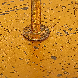 Decorative Agate Stone Slice on Metal Stand