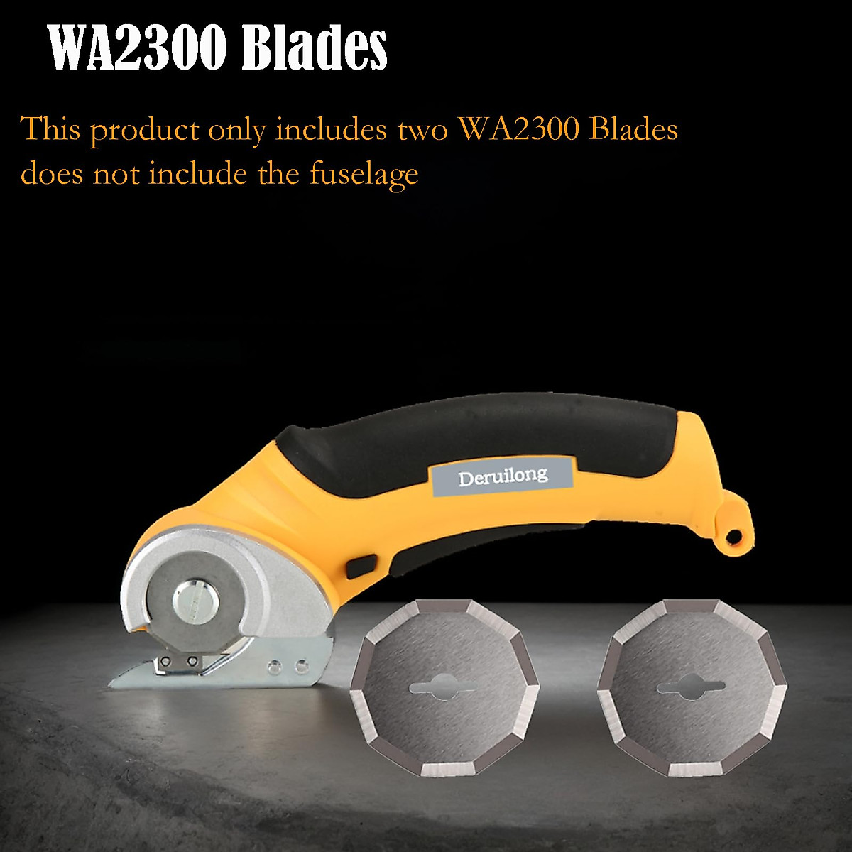 2Pack WA2300 Blades Compatible with Worx ZipSnip Cordless Scissors Replacement Blades, Fits RC2600K, RC2601, RC2602, WX080L, WX081, WX082L, WX081L