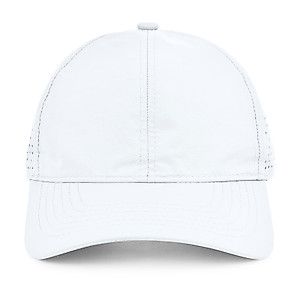 American Trends Caps for Men Women Adjustable Baseball Cap Waterproof Breathable Plain Cap Sports Golf Tennis Hats Caps White M