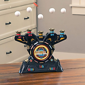 Fat Brain Toys Electronic Arcade Hover Shot 2 Player - 2 Player Electronic Arcade Hover Shot Games for Ages 6 to 11