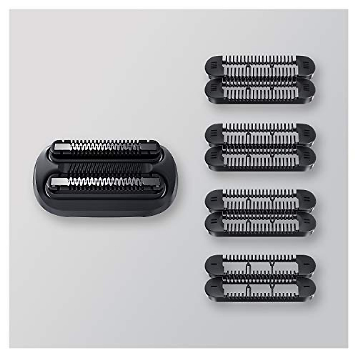 Braun EasyClick Stubble Beard Trimmer Attachment for Series 5, 6 and 7 Electric Shaver 5018s, 5020s, 6075cc, 7071cc, 7075cc, 7085cc, 7020s, 5050cs, 6020s, 6072cc, 7027cs