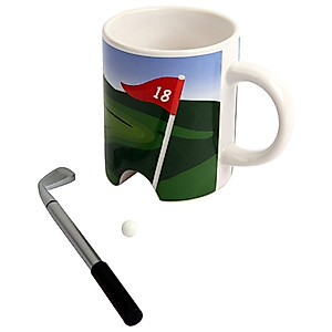 Kikkerland Putter Cup Golf Mug