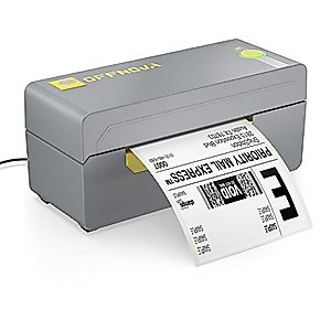 OFFNOVA Thermal Label Printer, 200mm/s High Speed 4" x 6" USB Shipping Label Printer for Small Business, 203 DPI Commercial Grade, Compatible with Mac OS, Windows, USPS, UPS and More