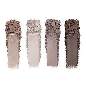 10 Colors Eyeshadow Palette, Wterproof Long Lasting High Pigment Eyeshadow Palette,Ultra-Blendable Smooth Matte Eye Makeup Palette,Naturing-Looking Nude Matte Eyeshadow with 2 Brush(Cement color)