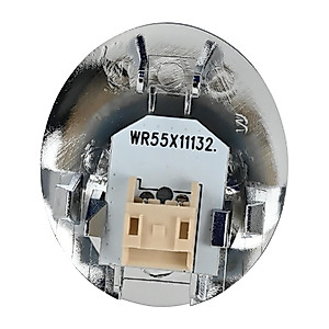 WR55X11132 WR55X25754 Compatible with GE Refrigerator Led Light and Cover Assembly Replace Refrigerator Led Light Assembly WR55X30603 WR55X26487 WR55X26486 WR55X30602