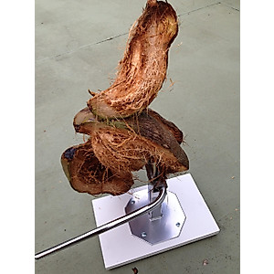 Gitachi EASY Coconut Husk opener 17 inch Tall- Stainless