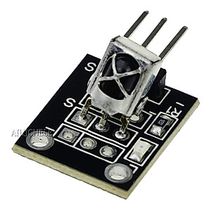 AIHJCNELE 10pcs KY-022 TL1838 VS1838B HX1838B 1838 Universal IR Infrared Sensor Receiver Module Remote Control Module Accessories DIY Starter Kit for Arduino Raspberry Pi