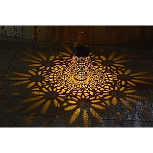 Lantern with SolarLights Decor for Patio 20,L8
