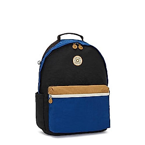 Kipling Damien Large Laptop Backpack Bla Blue Beige
