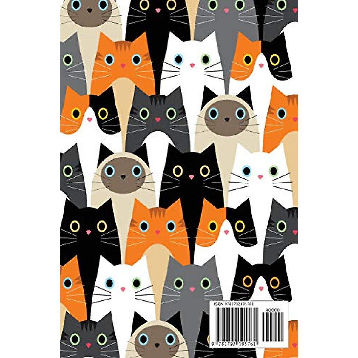 Address Book: Alphabetical Index With Pattern with cute cats idea cover
