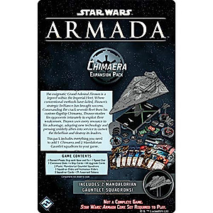 Star Wars Armada The Chimaera EXPANSION PACK | Miniatures Battle Game | Strategy Game for Adults and Teens | Ages 14+ | 2 Players | Avg. Playtime 2 Hours | Made by Fantasy Flight Games
