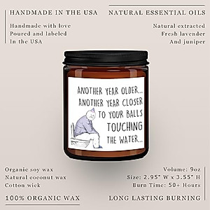 Happy Birthday Gifts for Men Dad Boyfriend Him Husband Brother Best Friend Birthday Gift Ideas, Funny Gag Gifts 30th 75th 60th 40th 50th Birthday Gifts for Men Christmas Gifts Birthday Candles