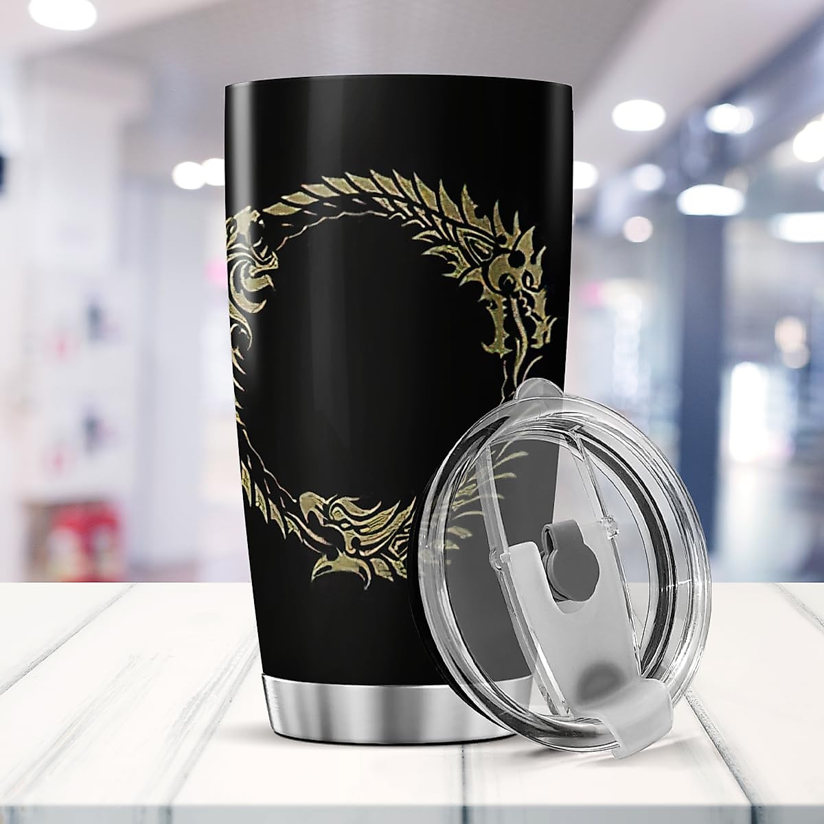 Tumbler Elder Stainless Scrolls Steel Online Coffee 20 30 Oz Insulated