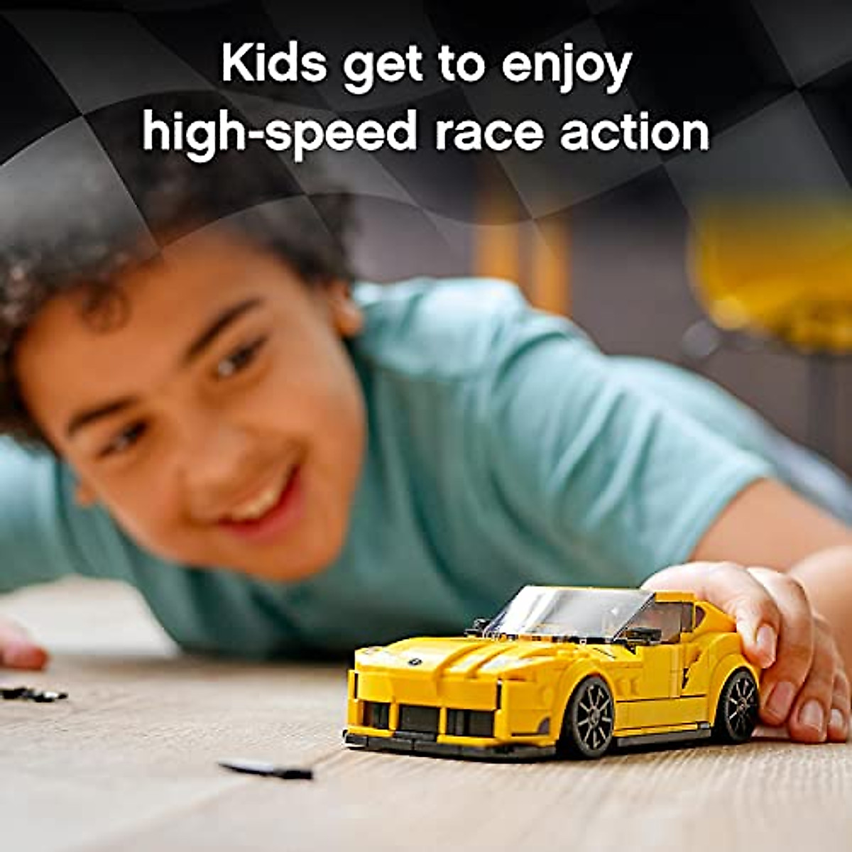 LEGO® Speed Champions Toyota GR Supra 76901 Toy Car Building Kit; Racing Car Toy for Kids