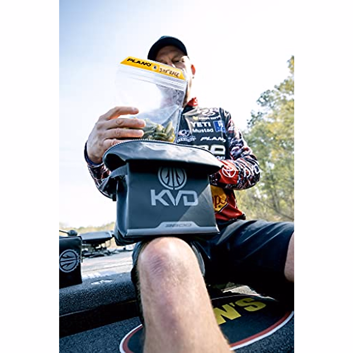 Plano StowAll Series 3600 Waterproof Storage Bag, 7.25”L x 11”H, Transparent, TPU Plastic Bags for Soft Baits & Fishing Tools, Water-Resistant Storage Bags