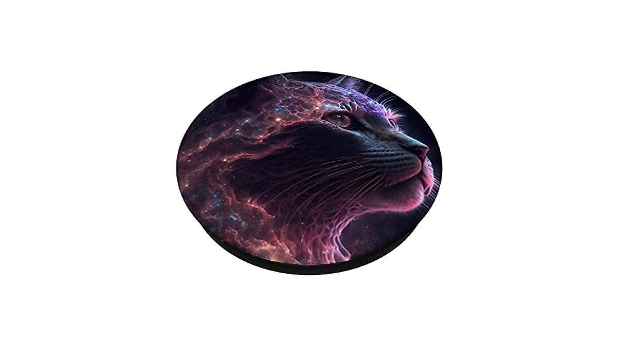 galaxy space cat PopSockets Swappable PopGrip — 🛍️ The Retail Market