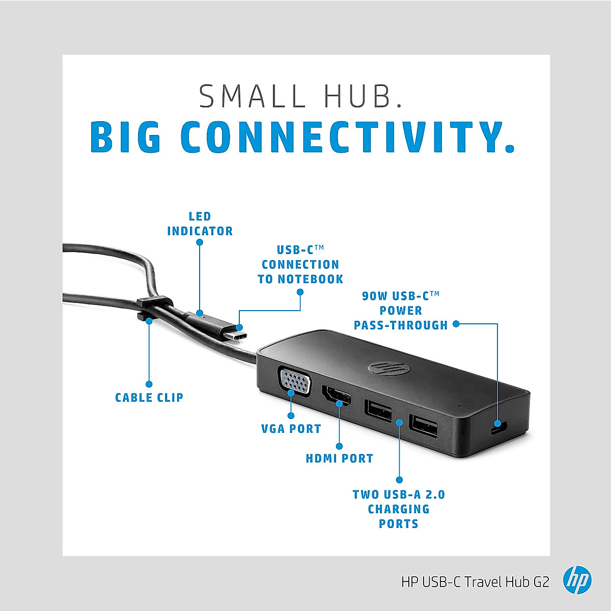 HP USB-C Travel Hub G2