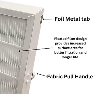 Atomic 20x25x3 Filter Compatible replacement for Carrier Part PGAPXCAR2025 AGAPXCAR2025 Fits PGAPAXX2025 (1)