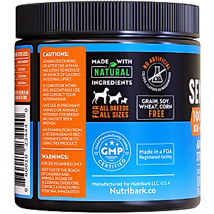 Senior Dog Joint Supplement -1000mg Glucosamine for Dogs -Advanced Hip & Joint Support Chews w/Glucosamine, Chondroitin, MSM, Turmeric & Omega 3 for Pain & Inflammation Relief, Improved Mobility