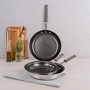 Tramontina Professional Non-Stick Frying Pan with Removable Silicone Handle for Electric, Gas and Ceramic Glass Hobs, ‎Aluminium Cookware, Kitchen, 20 cm, 1.0 Litre, 20890020