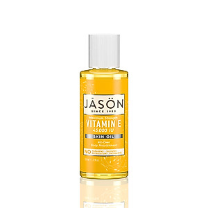 JASON Vitamin E 45,000 IU Skin Oil, Maximum Strength, 2 Ounce Bottle