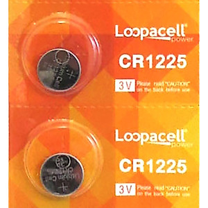 LOOPACELL CR1225 Thermometer Batteries 2 Pack