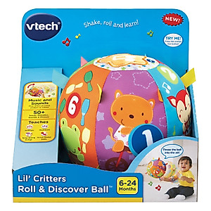 VTech Lil' Critters Roll & Discover Ball,Multicolor