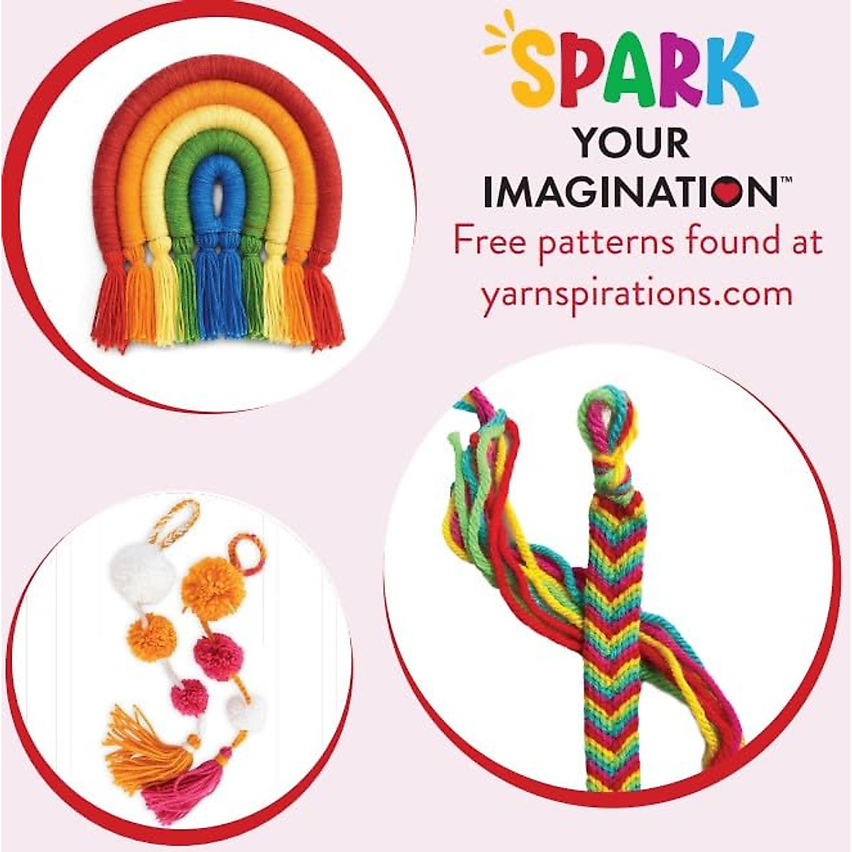 Red Heart Super Saver Super Yarn Craft Kit for Knitting, Crocheting, Crafts & Amigurumi Projects