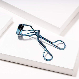 Tweezerman Classic Eyelash Curler (Bell Bottom Blue) - Lash Curler for All Eye Shapes