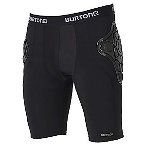 Burton Mens Total Impact Short, True Black, Large