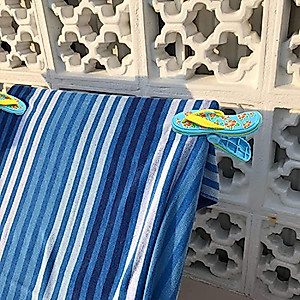 Beach Towel Clips, 1PCS Portable Towel Clips, Flip Flop Windproof Clips Clothespins Peg Clamps Chip Clips, Secure Clips for Beach Chairs Sunbeds or Pool Lounges