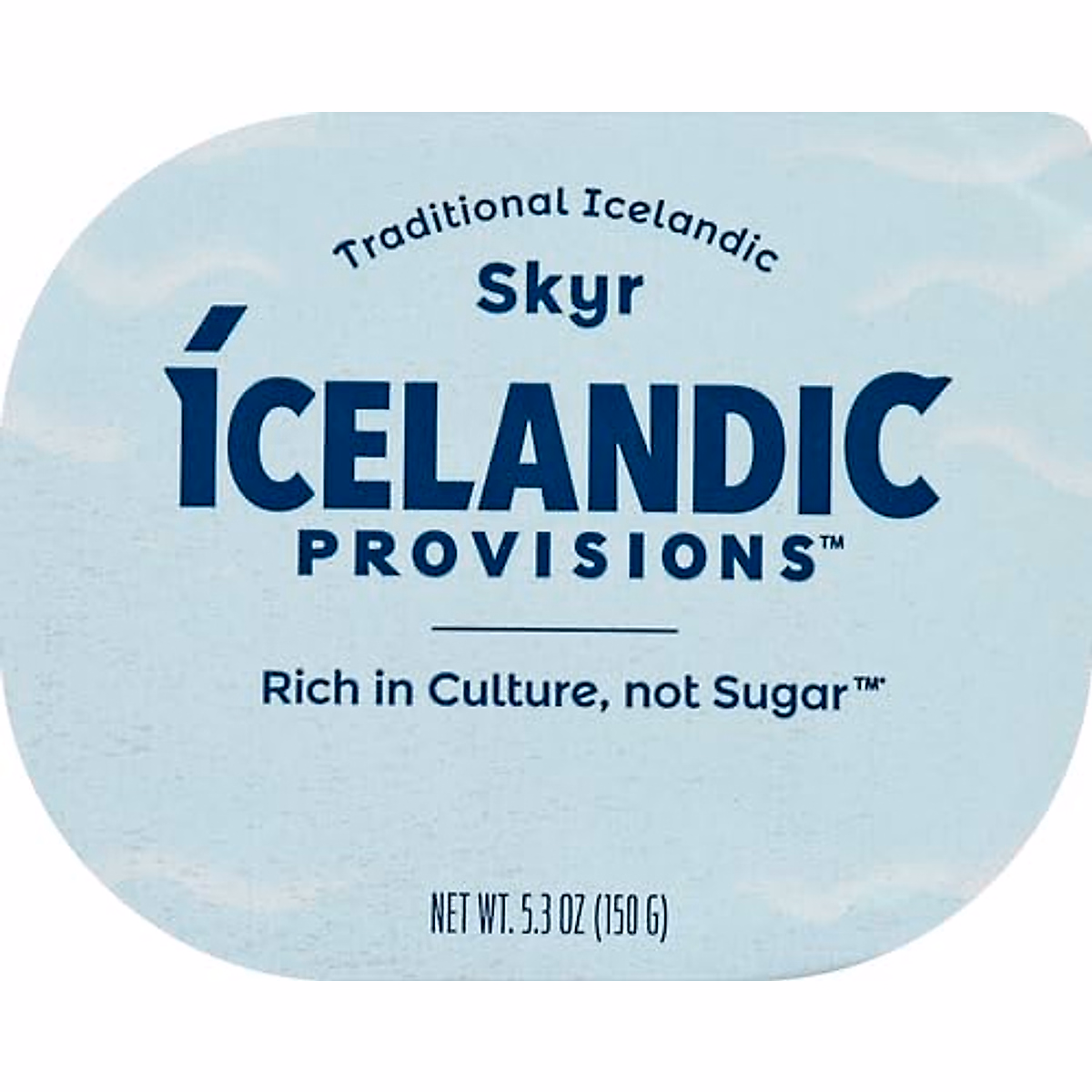 Icelandic Provisions, Peach and Cloudberry Thick and Creamy SKYR, 5.3 Ounce