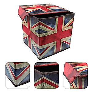 ibasenice Box Jack Retro Container Dorm Lid Toy Bedroom Living Containing Sundires Storage Decorative Cubes Union Blocks Clo with Baskets Cube Folding Clothes Markers Puzzles for