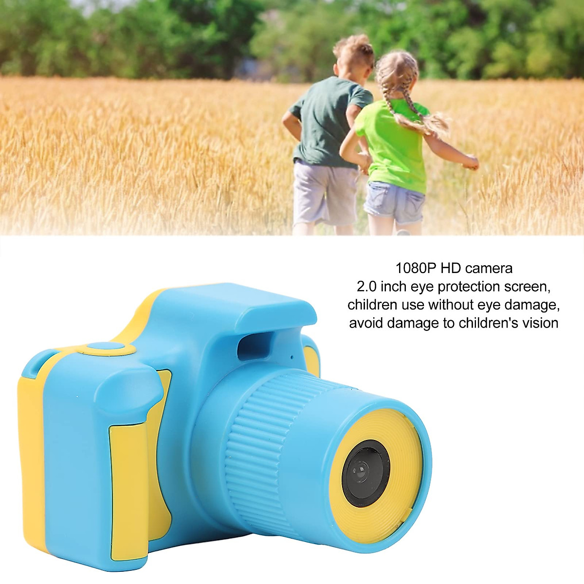 Digital Selfie Camera for Kids, 2 Inch 5M 1080P Mini Digital Video Camera for Kids Kids Selfie Camera Kids Mini Play Camera,USB Charging Camera,Kids Camcorder Camera Toddler Vi