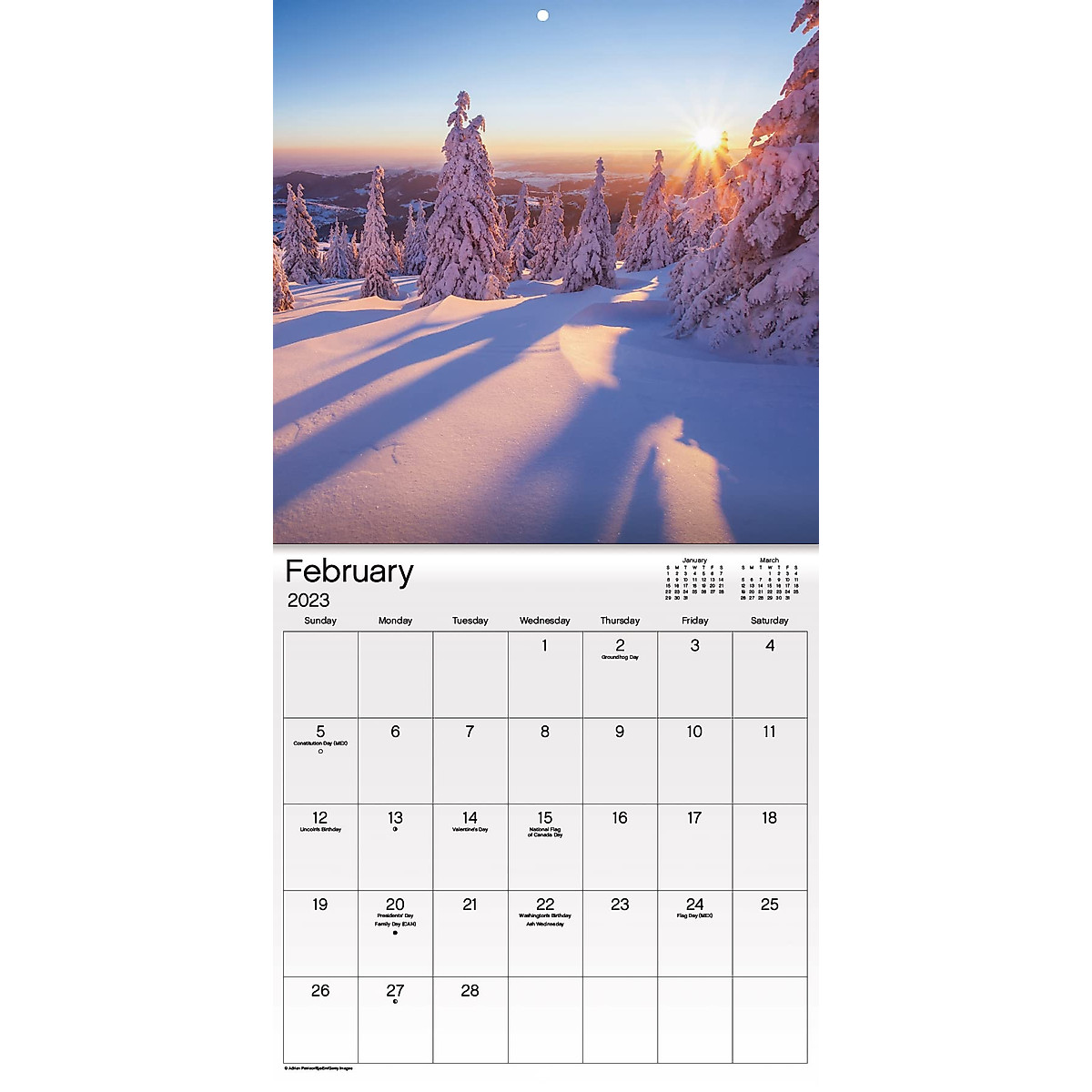 2023 Seasons Wall Calendar