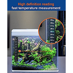 QZQ Aquarium Gravel Cleaner [2023 Edition] Vacuum Fish Tank Vacuum Cleaner Tools for Aquarium Water Changer with Aquarium Thermometers Fish Net kit Use for Fish Tank Cleaning Gravel and Sand