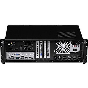 PLINKUSA RACKBUY 3U(Front Access)(3x3.5) Wallmount/Rackmount Chassis(USB2.0)(11.81" Deep)(ATX/Micro-ATX/Mini ITX)(NO Power Supply,No System and Case Only) IPC-330F
